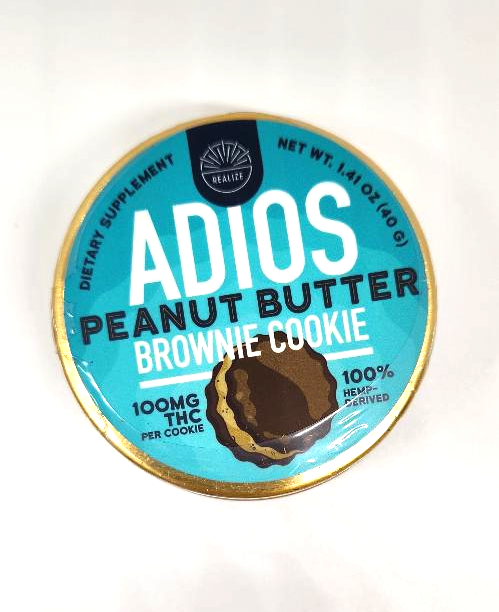 Realize Adios Peanut Butter Brownie Cookie | Houston CBD Supply